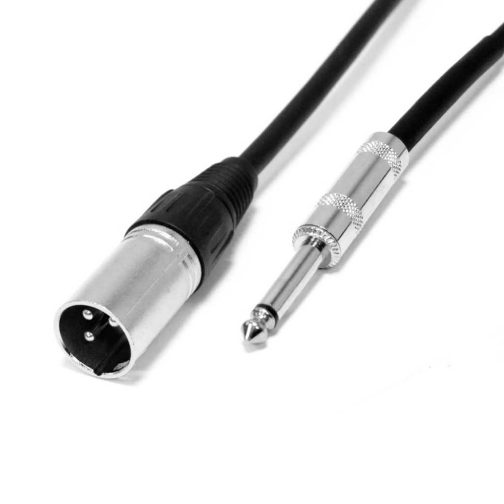 CABLE DE CANON MACHO A PLUG 1/4 MONO 3 METRO GCM PRO Audio Accesorios ...